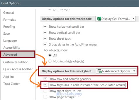 How To Display The Cell Formulas In Excel Methods ExcelDemy