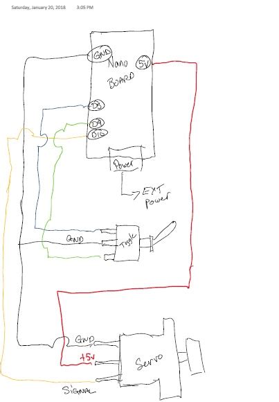 Using On Off On Toggle Switch To Control A Servo General Guidance Arduino Forum