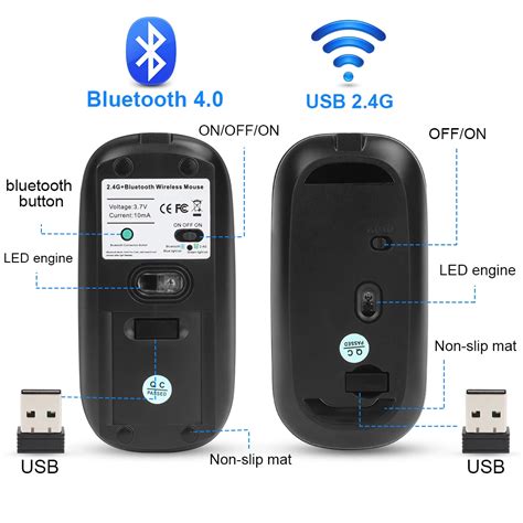 Bluetooth Mouse Without Dongle Adapter ElaKiri