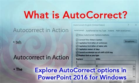 AutoCorrect In PowerPoint For Windows PowerPoint And Presenting Stuff