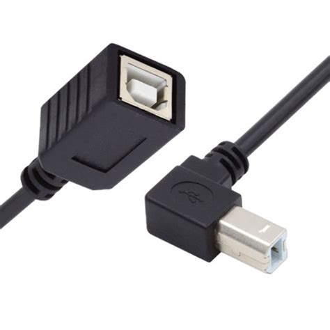 Usb 20 Type B Male To Female Cable For Extending The Printer Port Out