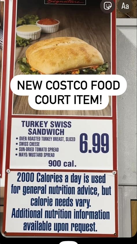Whatsinyourcart The New Turkey Swiss Sandwich Is Now Available At