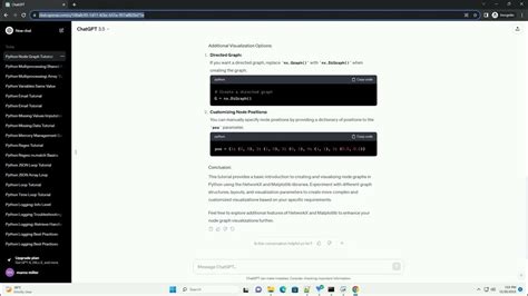 Python Node Graph Visualization Youtube