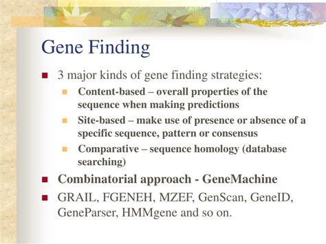 Ppt Cs5238 Combinatorial Methods In Bioinformatics Powerpoint