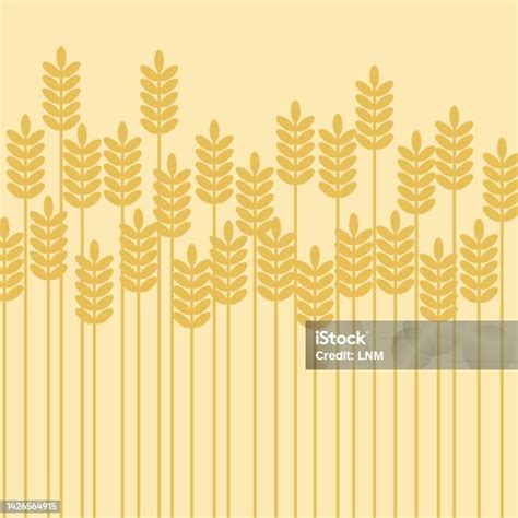 밀 플랫 스타일 벡터 일러스트 레이 션 배경의 귀 개념에 대한 스톡 벡터 아트 및 기타 이미지 개념 계절 고급 Istock