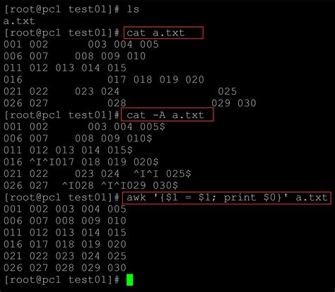 linux 中 awk命令实现将文本中多个连续的空格或者制表符转换为一个空格或者制表符 小鲨鱼 博客园