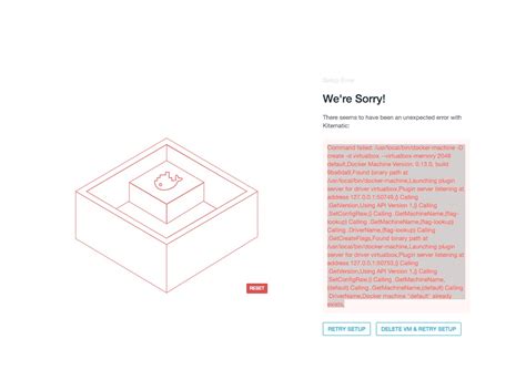 error upon opening · issue 3510 · docker kitematic · github