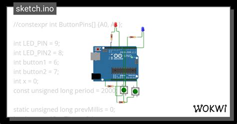 Ledaction Switches Okayjhs Wokwi Esp32 Stm32 Arduino Simulator