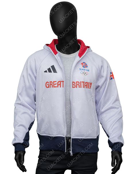 Team Gb Podium White Hoodie Free Shipping Ujackets