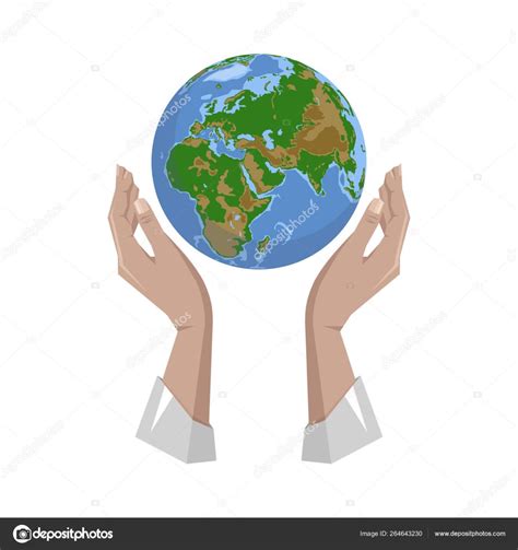 Планета в руках рисунок 65 фото