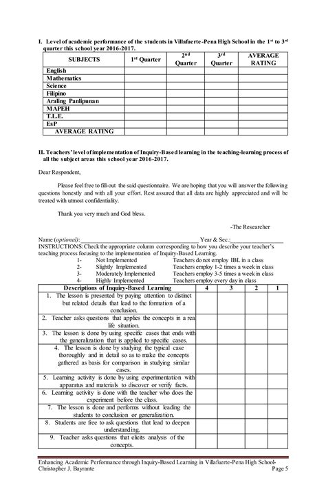 Sample Action Research Proposal Docx