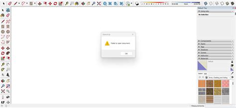 Sketchup Failed To Open Document Page 2 Pro SketchUp Community