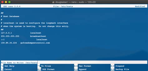 macos need to verify dns locally using hosts on osx martech zone