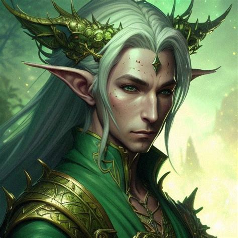 Dnd Token Spring Eladrin Boy Free Ai Art Generator