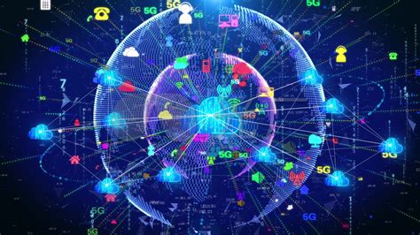 【原创】云计算云服务大数据5g网络连接 1920x1080 高清视频素材下载 编号 5158984 影视包装 光厂 Vj师网