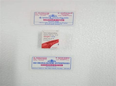 500 Mg Orofer Fcm Injection At ₹ 2800 Vial Ferinject Injection In