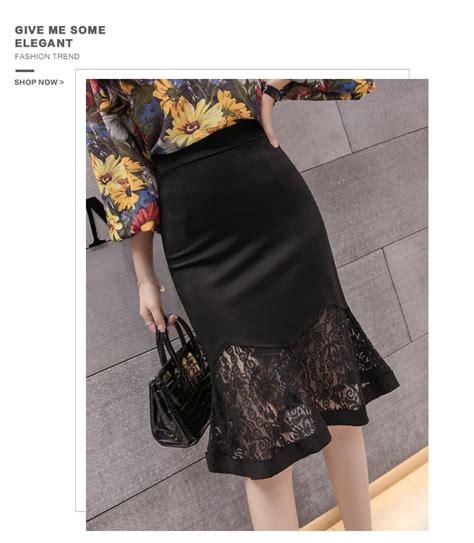 Новинка, Женская миди Офисная Женская юбка с высокой талией, элегантная ...