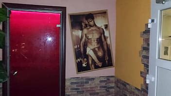 While Sex Sauna Cruising Babe Twink Found A Juicy Dick In A Neonlight Room To Suck The Cum Out