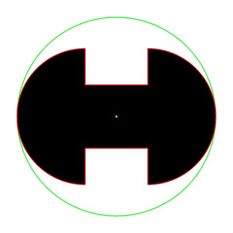 Weird Center From Minenclosingcircle With Opencv Python Stack Overflow