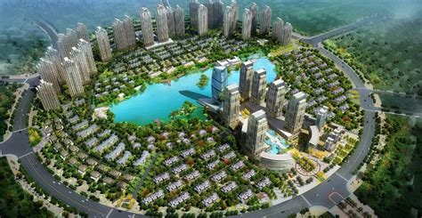 固安孔雀城 固安孔雀城楼盘分布图 固安孔雀城大湖 大山谷图库