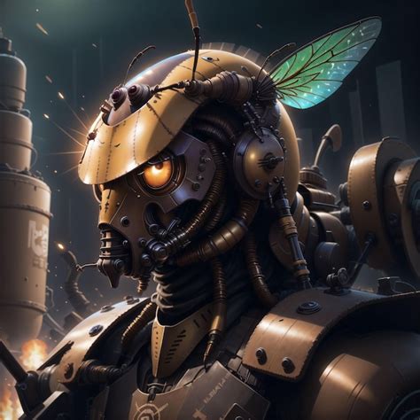 Premium Ai Image A Insect Robot