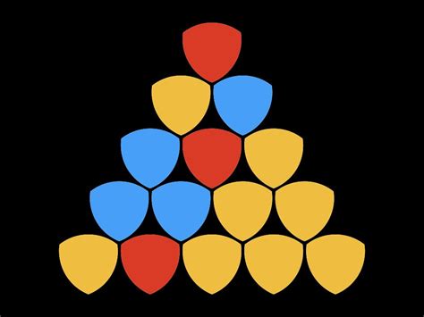 Tri Color Triangle Indian Tri Color Triangular Patterns Wallpaper For