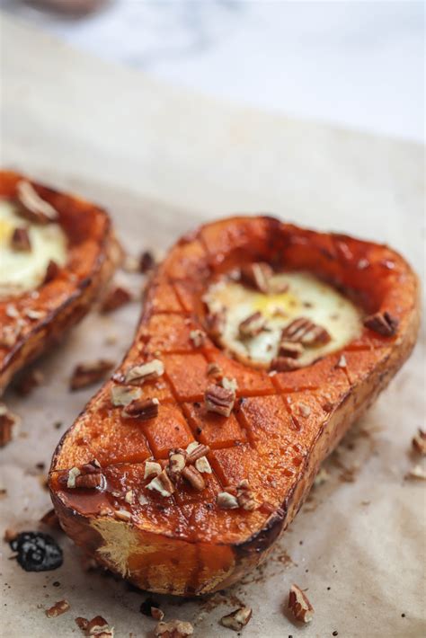 Roasted Butternut Squash Pecan And Egg Mandy Patterson