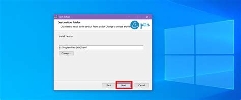 how to install yarn on windows