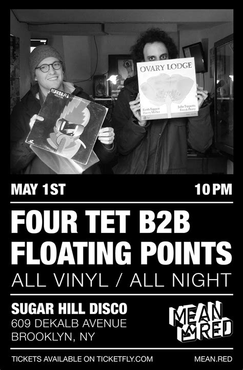 Four Tet And Floating Points Team Up For All Vinyl Set In Brooklyn
