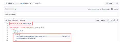 how to install the cookie banner on version next js 13 and above