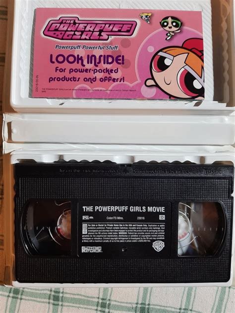 🎄home Video History — The Vhs Release Of The Powerpuff Girls Movie