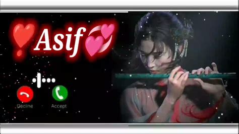 💗अपनेनाम कारिंगटोन Asif🥀name Ringtone Status💞ringtone Àrigi💖 रिंगटोन