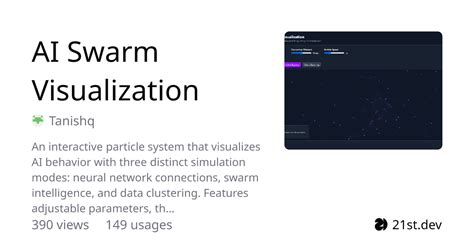 Ai Swarm Visualization 21stdev The First Vibe Crafting Tool 21stdev