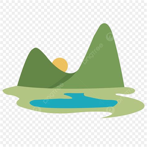 여름 여름 여름 그림 만화 산 Png 일러스트 및 벡터 에 대한 무료 다운로드 Pngtree