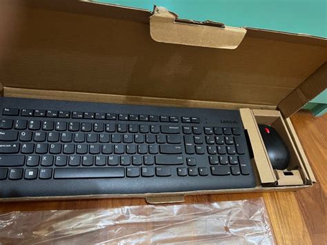 Bnib Lenovo Wireless Keyboard Used Mouse Computers Tech Parts Accessories Computer