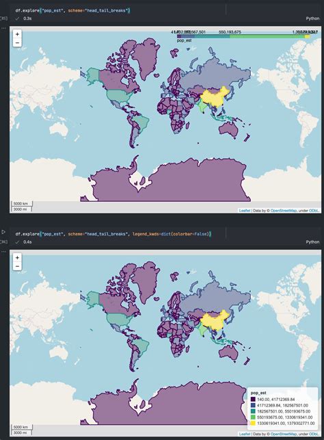 Enh Mapclassify Plots Legend As Colorbar · Issue 2154 · Geopandasgeopandas · Github