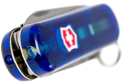 Victorinox Signature Lite, Swiss pocket knife, transparant blue ...