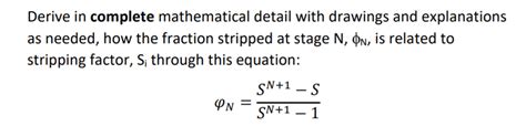 Solved Derive In Complete Mathematical Detail With Drawings Chegg