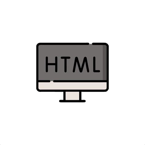 html web development icon illustration 54975785 vector art at vecteezy