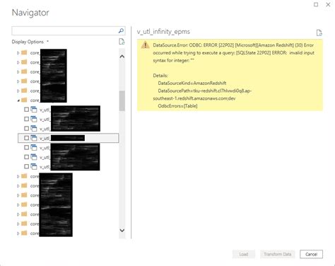 Error 22p02 Sqlstate 22p02 Error Invalid Inp Microsoft Power