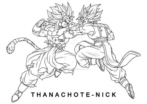 Oc Ziex Ssj4 Vs Ssgss By Thanachote Nick On Deviantart Desenhando Esboços Desenhos De