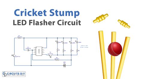 Cricket Stump Led Flasher Circuit