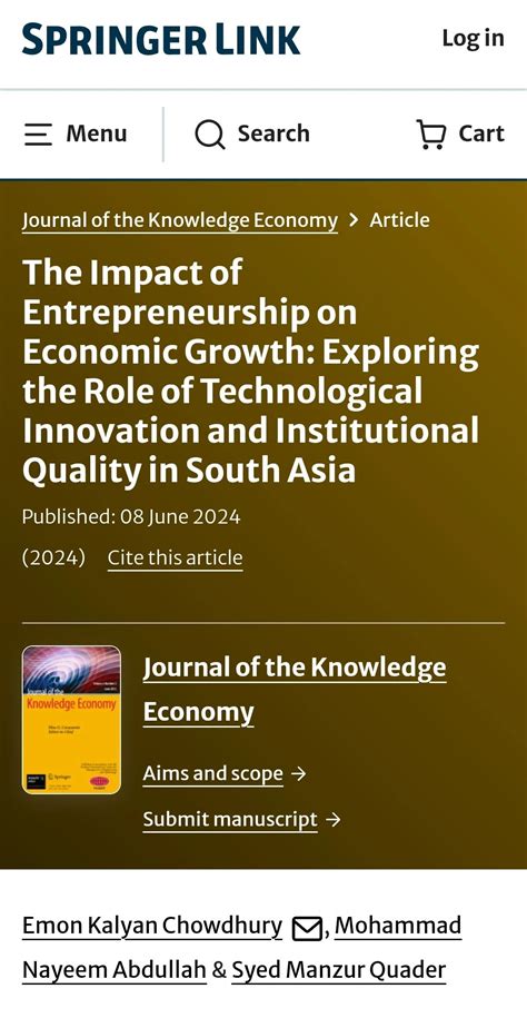 Emon Kalyan Chowdhury Phd On Linkedin Scopus Springer Scimago Southasia