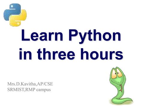 kavitha python ppt