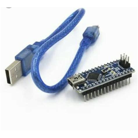 Jual Sudah Solder Arduino Nano V3 0 ATmega328P Gift Berikan Kabel USB Solderless Shopee Indonesia