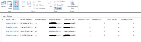 Dynamics 365 Customer Engagement Retrieve Statistics Of Plugins