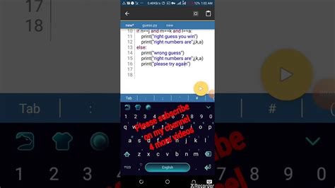 Simple Lucky Three Program In Python Youtube