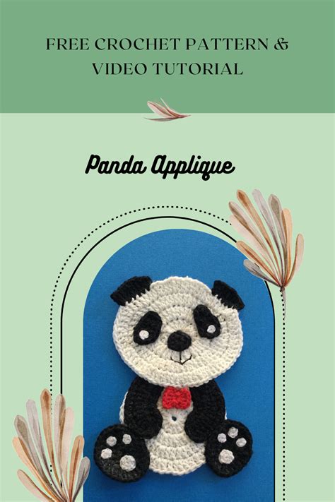Sitting Panda Crochet Pattern Crochet Patterns Crochet Panda