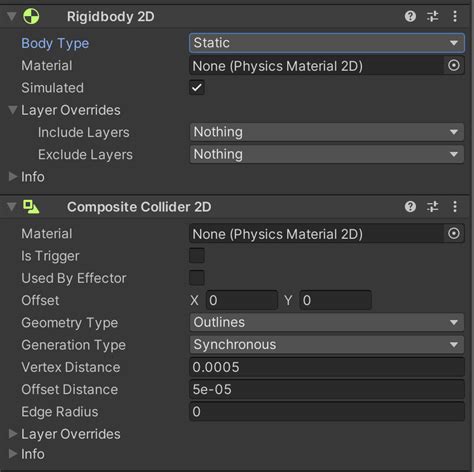 Set Up Tilemap Collision Unity Learn