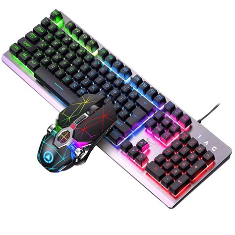 104keys Rgb Aluminum Alloy Gaming Keyboard And Rgb Grandado